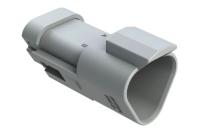 China Amphenol AT04-3P-SS01 3 Position Automotive Male Blind Connector IP67 -55°C to 125°C for sale