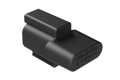 China Amphenol AT04-2P-RT01 2 Position Male Termination Connector #16 Contact IP67 Automotive for sale