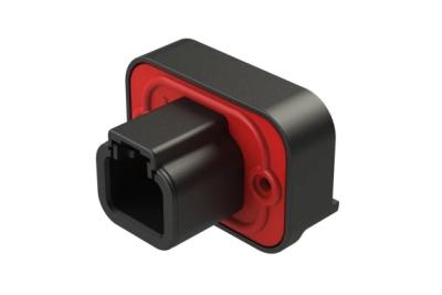 China Amphenol ATP13-2P-BM01BLK 2 Position Automotive Male Board Mount Connector 25A 250V for sale