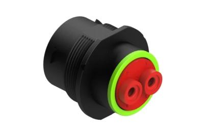 China Amphenol AHDP04-18-06PN-SRAC030 Male Receptacle Connector 2 Position 100A 250V IP68/IP69K for sale