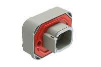 China Amphenol ATM13-6P-BM04 Male Board Mount Connector IP67 6 Position 7.5A 250V Automotive for sale
