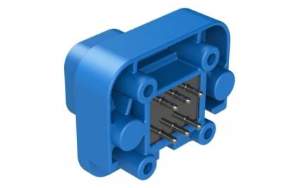 China Amphenol AT15-6P2-BM04BLU 6 Position Automotive Board Mount Connector IP67 13A 250V for sale