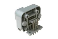 China Amphenol AT13-6P-BM04GRY 6 Position Automotive Board Mount Connector 13A 250V IP67 for sale