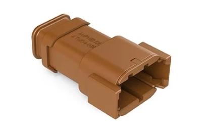 China Amphenol ATM04-08PD-SR1BN 8-Pin Male Automotive Connector 7.5A 250V IP67 for sale