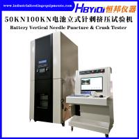 China 50KN 100KN Battery Safety Testing Equipment Battery Puncture Extrusion Testing Machine for sale
