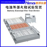 China PLC Control Battery Safety Testing Equipment Lithium Battery External Fire Test Device for sale