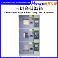 China Three Layer Temperature Cycle Test Chamber -40°C to 150°C Customizable Touch Screen for sale