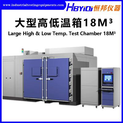China 18M3 Large High Low Temperature Cycle Test Chamber 18000L -40C to 85C for sale