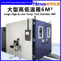 China Touch Screen Environmental Test Chamber 6M3 Volume Thermal Cycling Test Equipment for sale