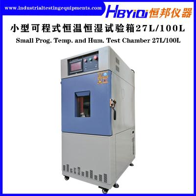 China Programmable Temperature Humidity Test Chamber 27L 100L -40C 150C for sale