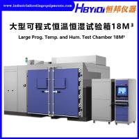China SUS Constant Temperature And Humidity Test Chamber 18000L PLC Control for sale