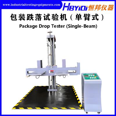 China Highly Accurate Packaging Drop Test Machine Single Arm Type 300~1500mm for sale