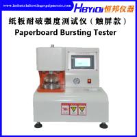 China Touch Screen Paperboard Bursting Strength Tester 250-6000kPa ISO 2759 for sale