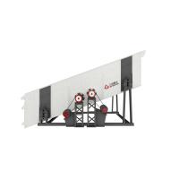 China Personalized Double Shaft Vibrating Screen With 140 Feed Size for sale
