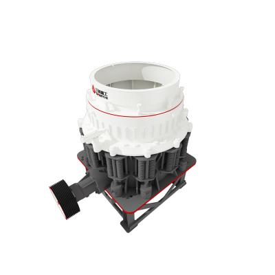 China 100 Tph ZGMn18Cr2 Spring Cone Crusher For Mining Quarry Operations for sale