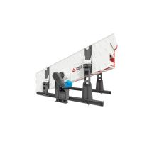China Carbon Steel 400TPH Vibrating Screen With 2 Layers and Size of Screen Suface 2400*7000mm Ideal for Screening Machinery for sale