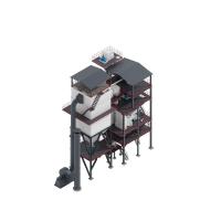 China Integrated Tower Type Sand Building 450KW For Sand Production for sale