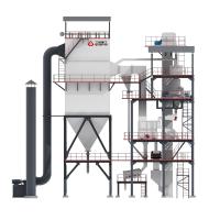 China High Performance Tower Type Sand Processing Machine 450KW for sale