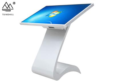 China FCC 49in Interactive Digital Signage Touch Panel Kiosk 1366x768 500cd/m2 for sale