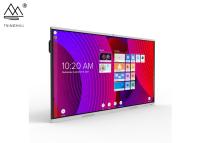 China 65 Inch Interactive Digital Blackboard LCD Touchscreen Display 450cd/m2 Brightness 5000:1 Contrast for sale