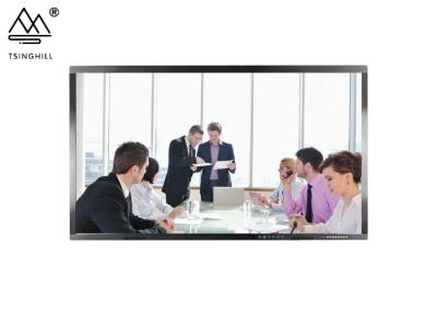 China 70 Inch Interactive Flat Panel Smart Blackboard 450cd/m2 Brightness Dual System Touch Screen for sale