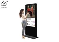 China 43 Inch Freestanding Digital Signage Kiosk 1920x1080 Android Touch Display for sale