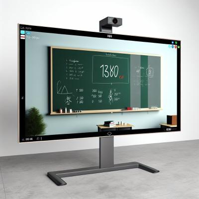 China Resolution Interactive Digital Blackboard 1920*1080 Resolution 350cd/m2 Brightness 1200 1 Contrast Ratio for sale