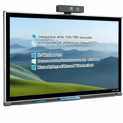 China TSINGHILL 55 Inch Interactive Whiteboard 1920x1080 350cd/m² Brightness for Windows for sale