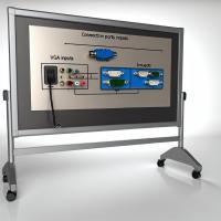 China Make Your Meetings More Interactive with Our Projection Interactive Smartboard and VGA Inputs for sale