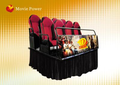 China Lighting Wind Fog 7D Movie Theater 7D Sinema With Electric system for sale