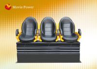 China 6 DOF Electric Platform XD Theatre 7D Cinema Equipment Blow Water To Face for sale