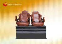 China Interactive Game 7D Cinema Equipment , Rain Snow Smell Fire 7D Theaters for sale