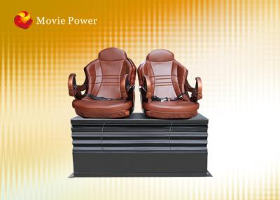 China Interactive Game 7D Cinema Equipment , Rain Snow Smell Fire 7D Theaters for sale