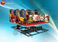 China Vibration / Back Poking 7D Movie Theater System With Narrative Gun Shooting Game for sale