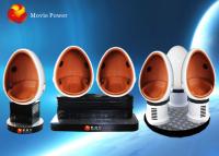 China Dynamic 1 Seat / 2 Seat Virtual Reality 9D VR Cinema Interactive VR Simulator for sale