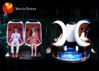 China Electric System 9D VR Cinema Egg Cinema Equipment For Park / Busy Street for sale
