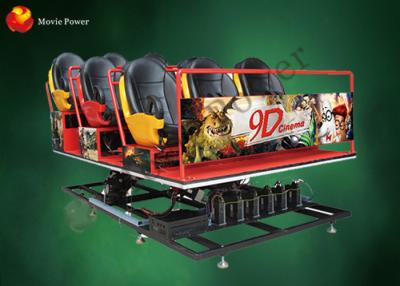 China Air Injection / Leg Sweep 7d Simulator Cinema 7d Sinema With Shooting System for sale