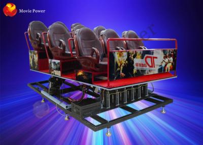China Funny Fog Smell Fire 7D Movie Theater For Mobile Movie Theater Truck for sale