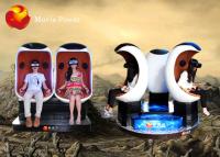 China Theme Park Coin Operated Game Machine Roller Coaster Scary Movies 9d VR Two Cinema Simulator for sale