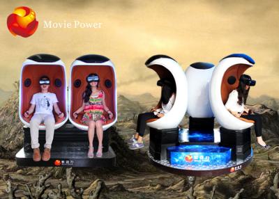 China Theme Park Coin Operated Game Machine Roller Coaster Scary Movies 9d VR Two Cinema Simulator for sale