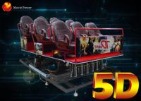 China Air Injection Leg Sweep Chair 5D Movie Theater With 3D Stereoscopic Movies for sale