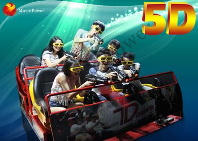 China 3DOF Platform 100 Seats 5D Movie Theater System For Amusement Park for sale