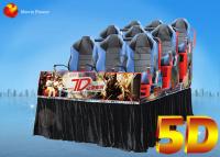 China Entertainment Luxury 12 Seat 5D Movie Theater With Electronic System for sale