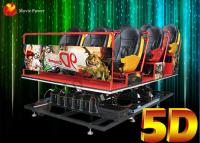 China Professional Back Poking / Air Injection 5D Movie Theater 5d Cinema Equipment for sale