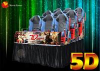 China Outside 6 DOF Electric Platform 5D Motion Cinema For Classmates Meeting for sale