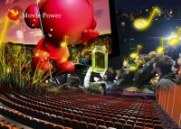 China Amazing Shooting Game Interactive 4D Movie Theater Blow Air To Face for sale