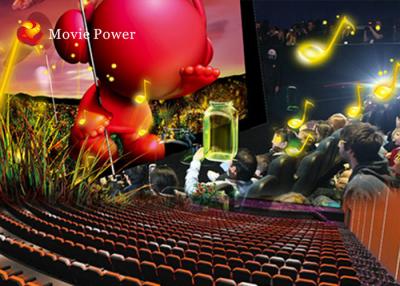 China Amazing Shooting Game Interactive 4D Movie Theater Blow Air To Face for sale