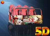 China Custom Mobile Cabin Snow Bubble Lighting 5D Cinema System With Electric System for sale