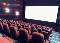 China Purple Horn Theme Park 4D Cinema Chair Special Effects 5D Theater for sale