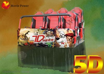 China Vibration Leg Sweep 5D Movie Theater Mobile Movie Theater Truck for sale